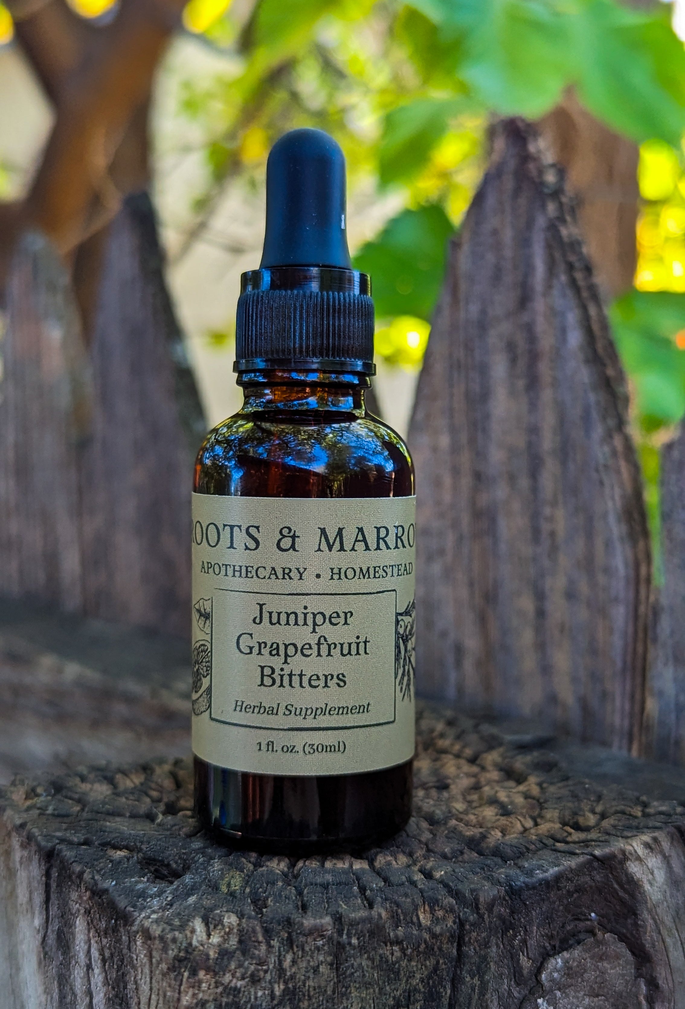 Juniper Grapefruit Bitters – Roots & Marrow